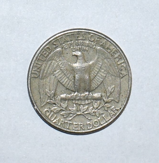 1982 D Quarter Multi Error Mint Mark, Rim, Broad Strike Collar Letters ...