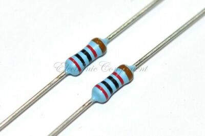10pcs - Vishay BC MRS25 1R~2.7M 0.6W 1% 50ppm 350V Resistor | eBay