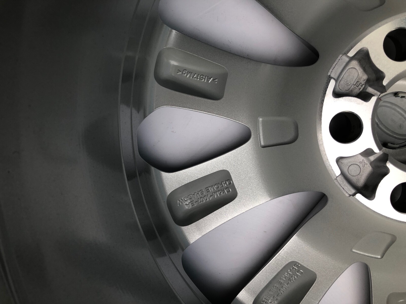 Genuine Range Rover 2013+ 5 Split Spoke Silver Sparkle Wheel 20" x 8 ...