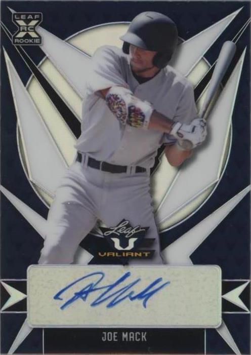 2021 Leaf Valiant - Joe Mack #BA-JM1 Navy Blue /75 (AU, RC) for sale ...