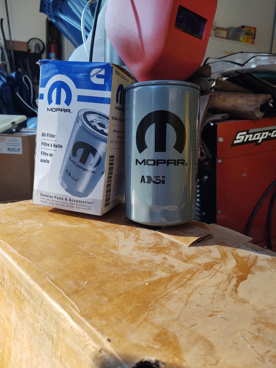 MOPAR MO-285 - cross reference oil filters | oilfilter-crossreference.com