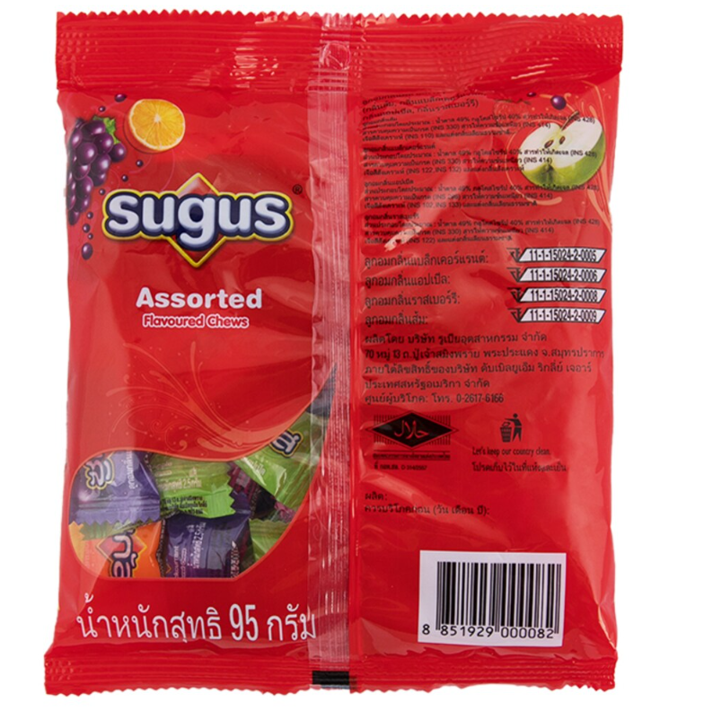 Sugus Candy Sugas Thai Dessert Snacks Thailand Candies Recipes Chewy ...