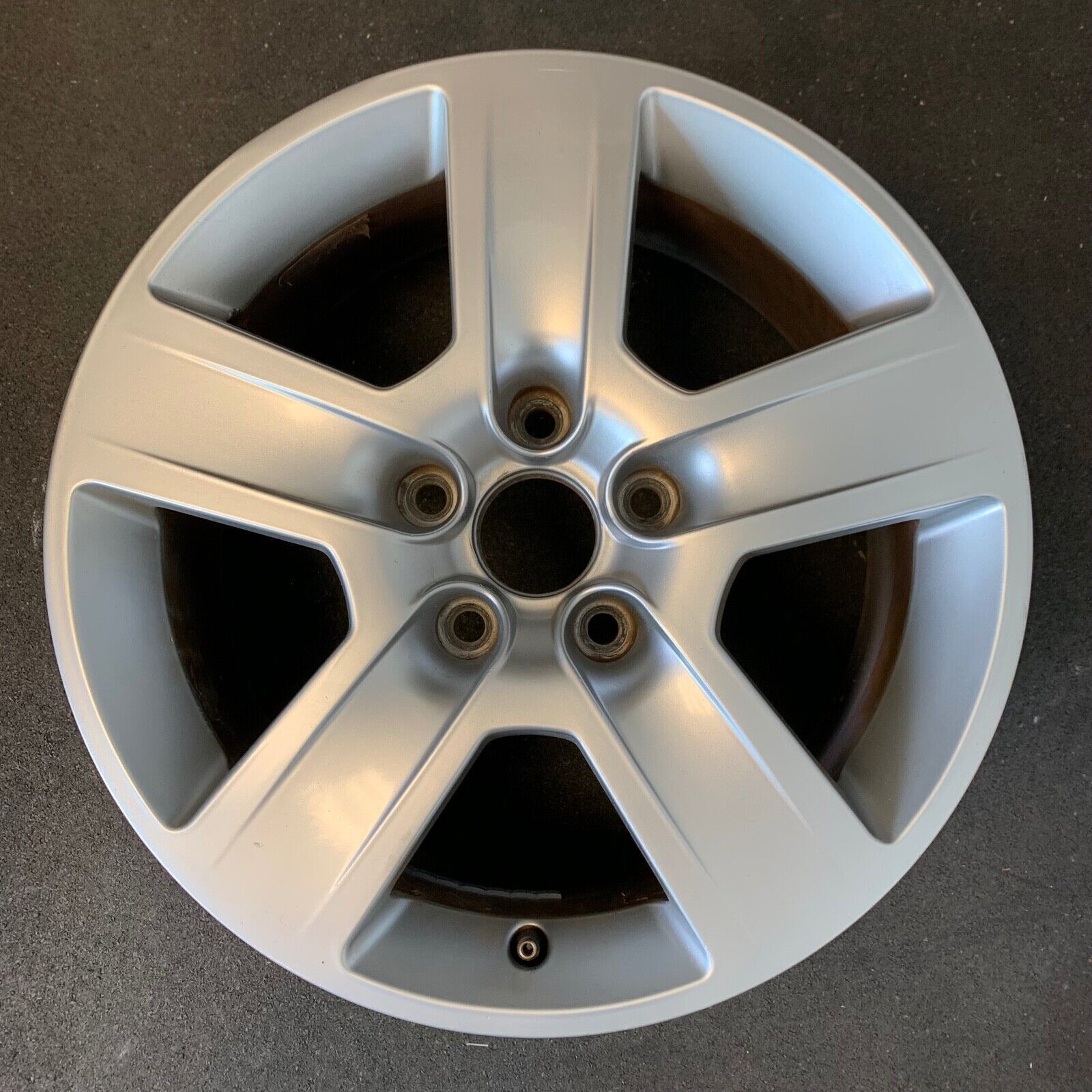 Wheel For 2002-06 Audi A4 16x7 Alloy 5 Spoke 5-112mm Painted Silver ...