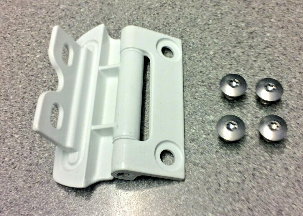Swift Dometic Seitz Caravan Motorhome White Exterior Door Metal Hinge ...