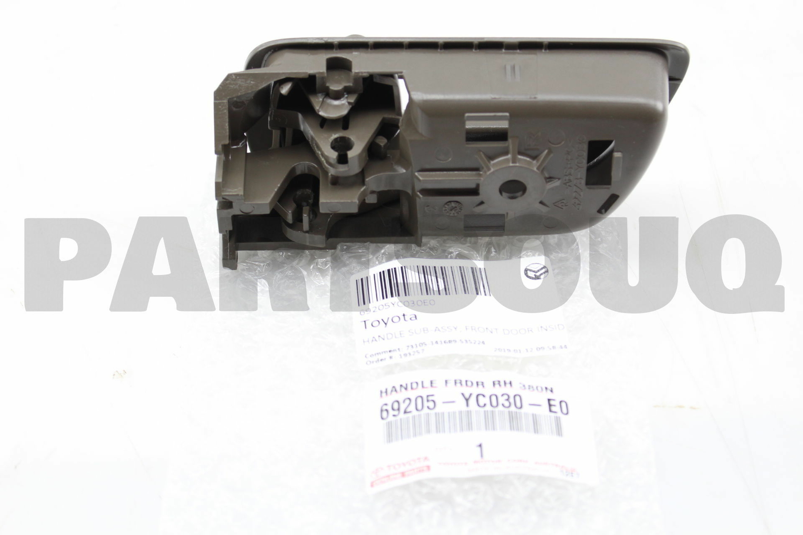 69205YC030E0 Genuine Toyota HANDLE SUB-ASSY, FRONT DOOR INSIDE, RH | eBay