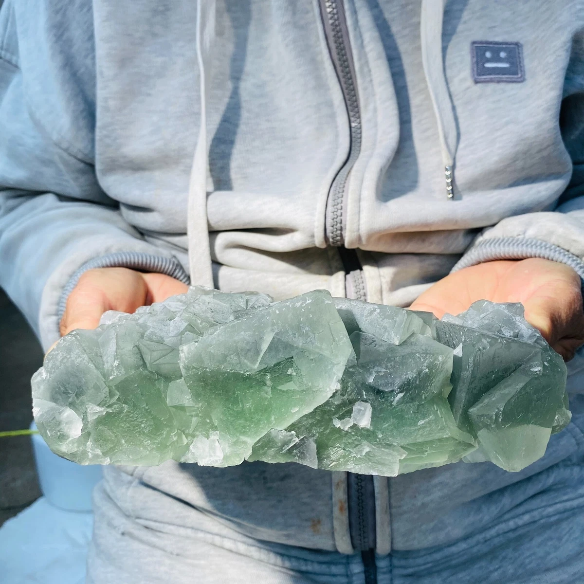 Natural Light Green Crystal