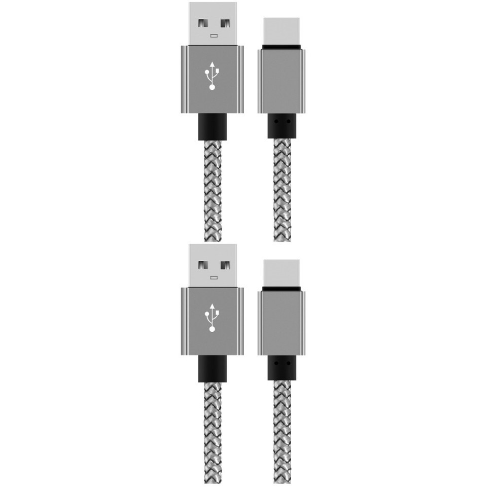 2 PCS Type Data Cable Charging Cables for Multiple Devices Cords Usb ...