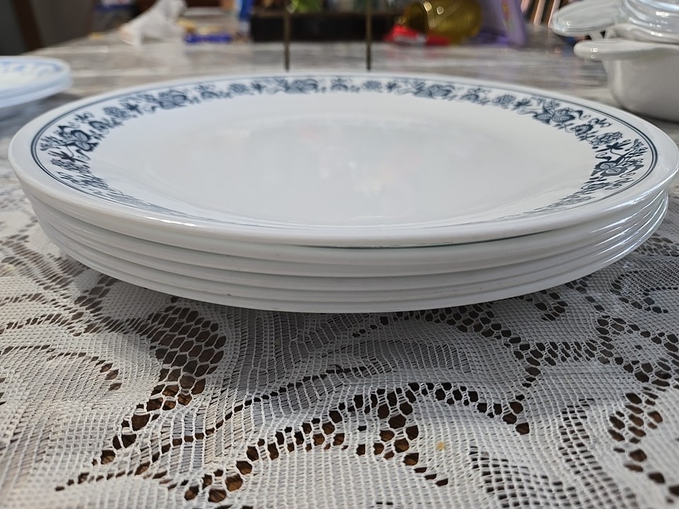 Vintage Corelle "Old Town Blue" Blue Onion Dinner Plates 10 1/4" [Set ...