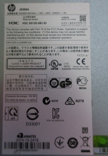 HP JE068A A5120-24g Ei Switch With 2 Slots for sale online | eBay