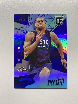 2015 Certified Mirror Blue /50 Nick Boyle 174 Rookie RC Baseball Card ...