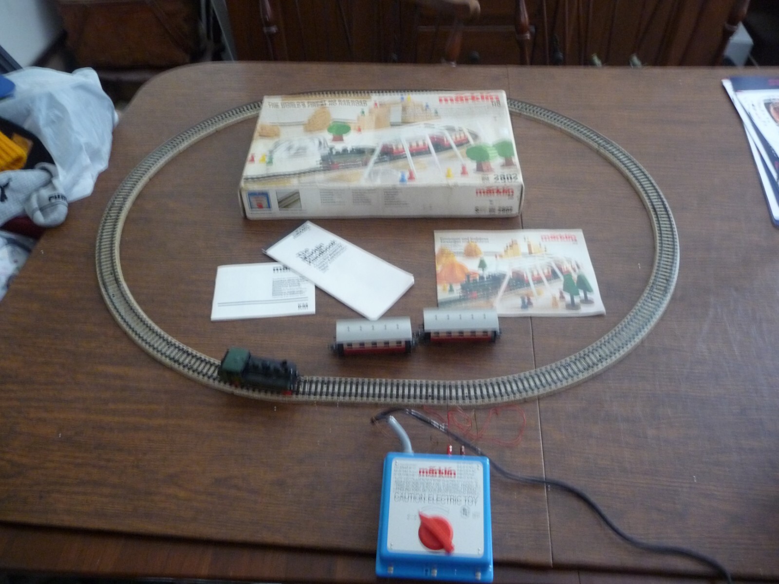 Vintage 80's Marklin HO Model Train Set 2902 Complete and Tested West ...