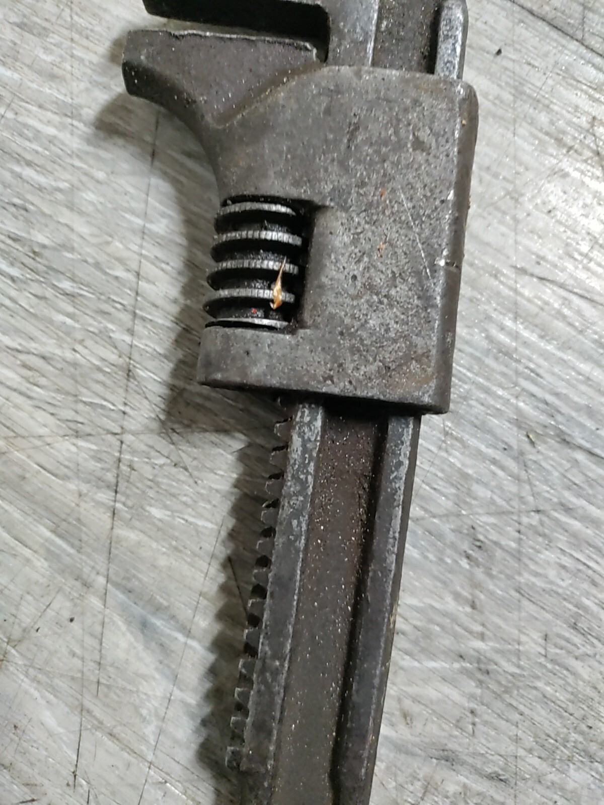 Vintage Moore Drop Forging Co. Adjustable Wrench 9" - Ford Automotive ...