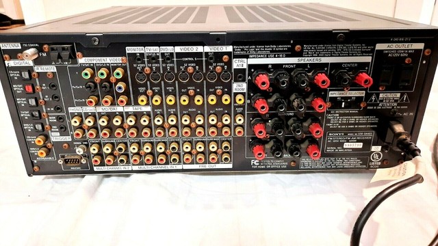 Sony STR DA4ES 7.1 Channel 110 Watt Receiver for sale online | eBay