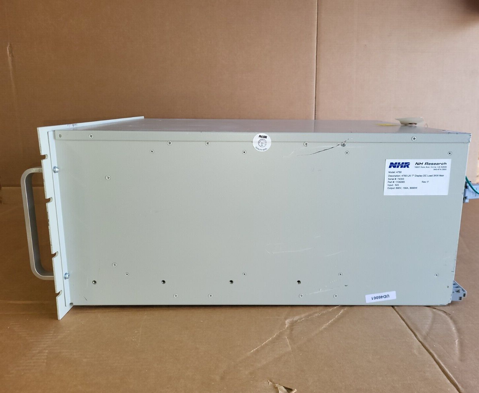 NHR 4760 DC Load LXI 7" DISPLAY 600V 150A 3000W 1109365 | eBay