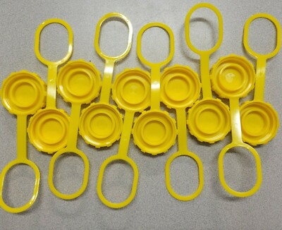 1-3/4" Acme Propane Tank Fill Valve Plastic Cap w/ Tether - Forklift ...