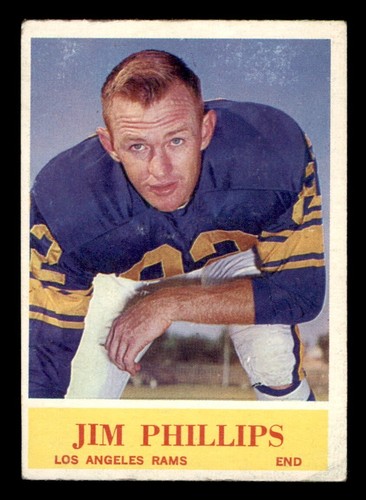 1964 Philadelphia Football #93 Jim Phillips GD *e1 | eBay