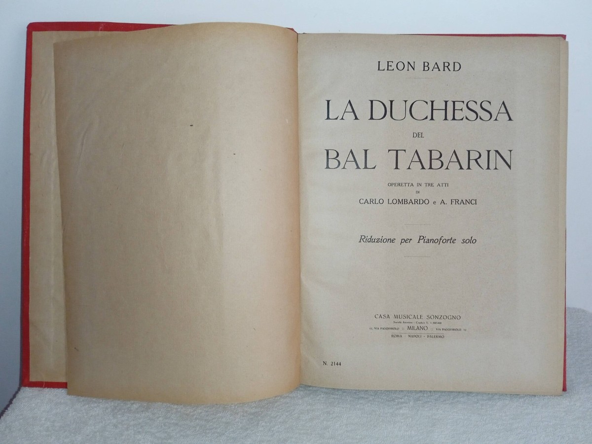 La Duchessa Del Bal Tabarin Palermo OPERETTA MON AMOUR Al Teatro
