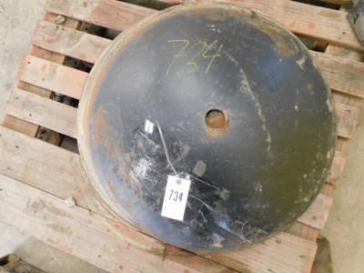 Six Unverferth disc ripper blades 26" Part #93640 5076B Tag #734 | eBay