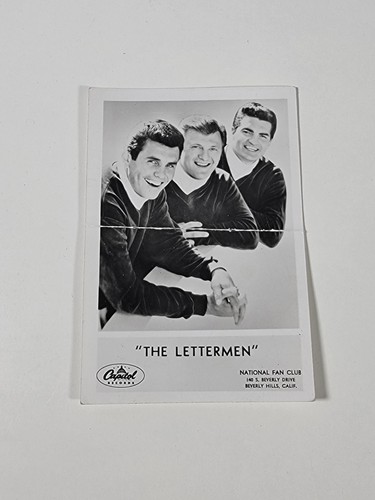 Original Vintage Autographed Signed By Jim Pike, The Lettermen Photo 4 ...