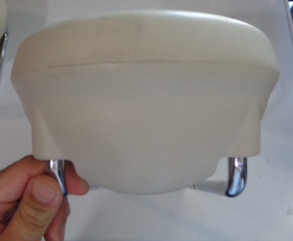 2012-2018 FIAT 500 REAR SEAT HEADREST RUBBER IVORY OEM USED | eBay