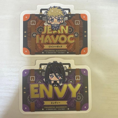 Fullmetal Alchemist Jean Havoc Envy Mobile Sticker Collection | eBay