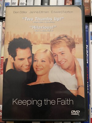 Keeping the Faith (DVD, 2000, Widescreen) Ben Stiller JENNA ELFMAN ...