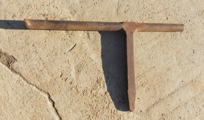 30 1/2 inch long VINTAGE STAKE ANVIL 1 5/8 SQUARE SHANK blacksmith tool ...