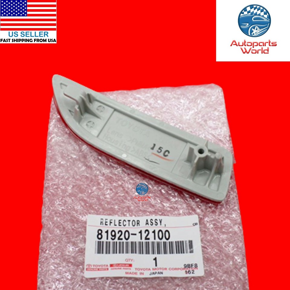 GENUINE TOYOTA 11-13 COROLLA|11-17 CT200h LEFT DRIVER REAR REFLECTOR ...