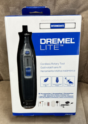 Dremel Lite 7760 N/10 4V Li-Ion Cordless Rotary Tool | eBay