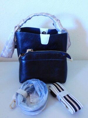 ZENEEBA Leather Grab Crossbody Shoulder & Mini Bag Set | eBay Australia