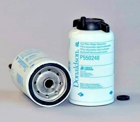 P550248 Donaldson Fuel Filter, Water Separator Spin-On Twist&Drain ...