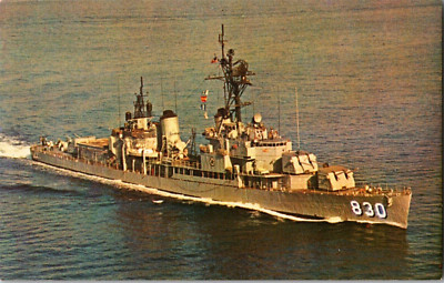 U.S.S. Everett F. Larson DD-830 US Navy Ship Vintage Postcard (D10) | eBay