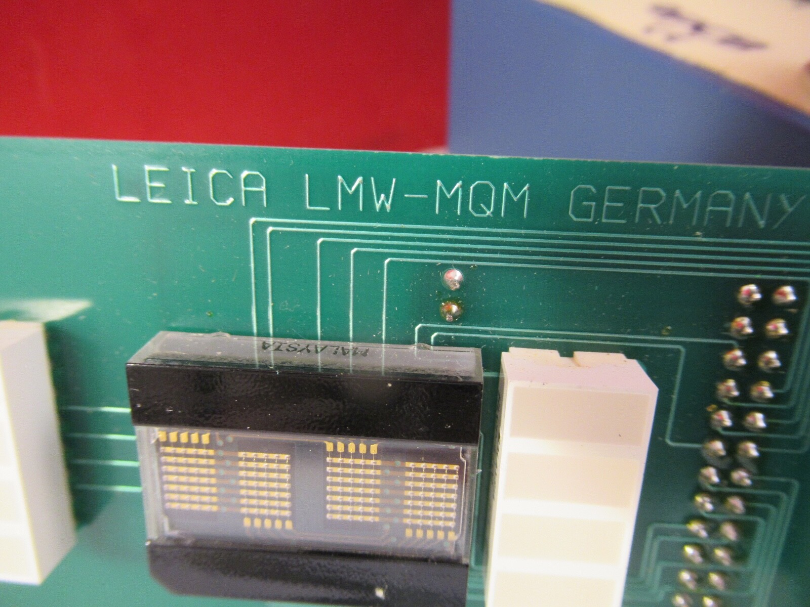 Leica Leitz Dmrb Lmw-Mqm Board Affichage Microscope Pièce Comme Imprimé ...