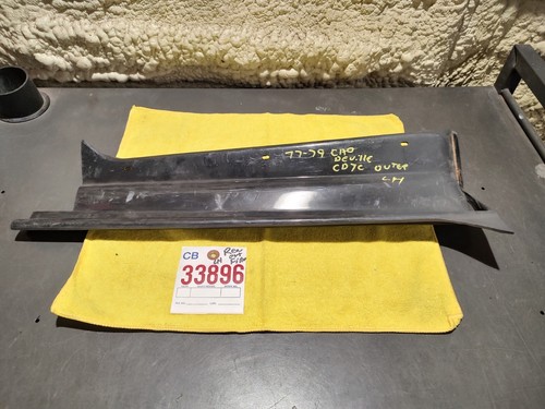 Cadillac DeVille 1977-1979 LH Rear Outer Bumper Filler Aftermarket ABS ...