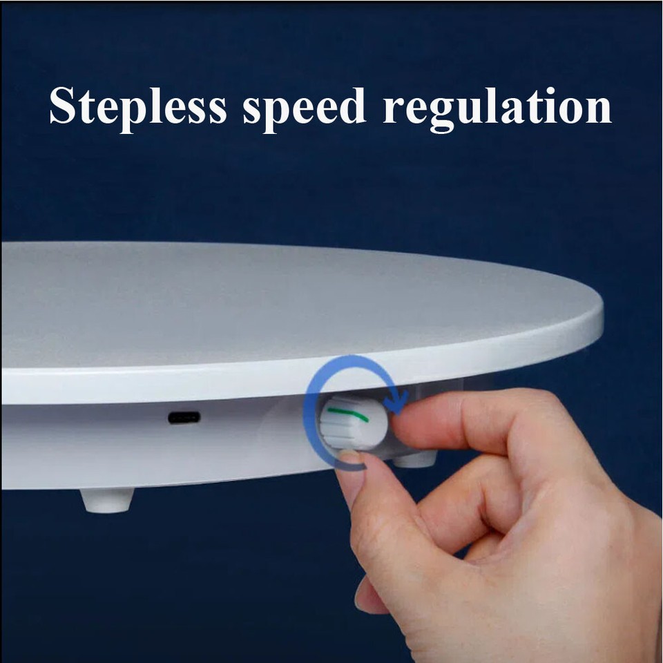 Jewelry Photography Prop Electric Show Holder Motorized Rotating ...