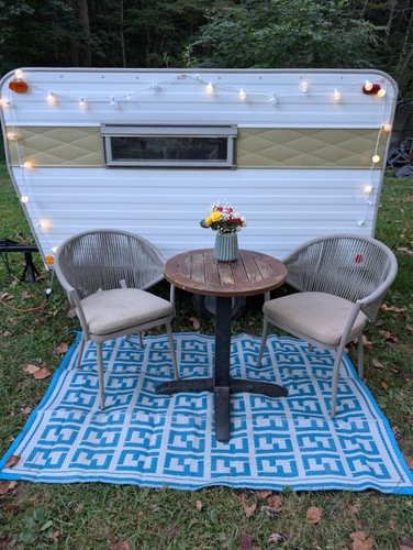 1973 Vintage Micro Camper Pull Behind Trailer Lightweight Retro RV ...
