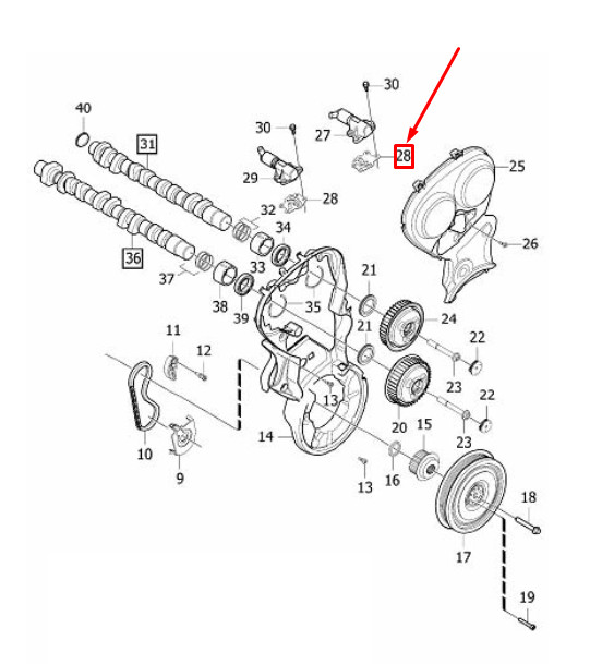 VOLVO XC90 MK2 Nockenwellen-Einstelldichtung 31330018 NEUES ECHTES ...