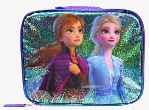 Disney Frozen Sisters Forever Elsa and Ana Insulated Thermal Lunch Box ...
