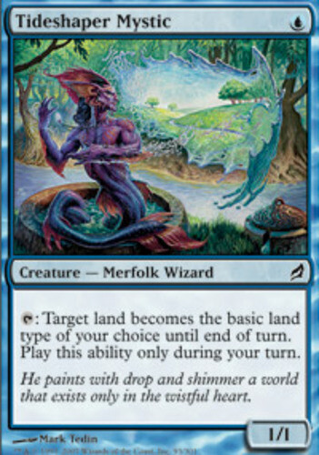 Moderate Play, Russian MTG Regular Tideshaper Mystic Lorwyn Magic the ...