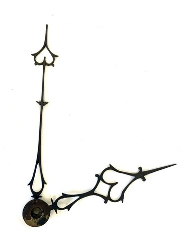 A Good Pair Of Antique Longcase GRANDFATHER CLOCK Steel Hands | eBay