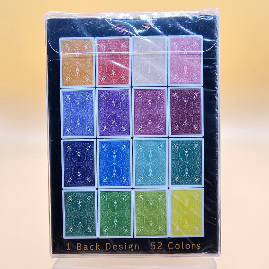 Bicycle Spectrum Playing Cards - New Sealed - Limited Edition - 1 Back ...