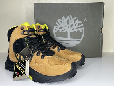 Men's Timberland Solar Ridge GTX GoreTex Hiker Boots Wheat Nubuck Camo ...