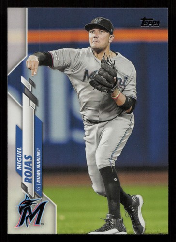 2020 Topps Miguel Rojas #453 Miami Marlins Baseball Card | eBay