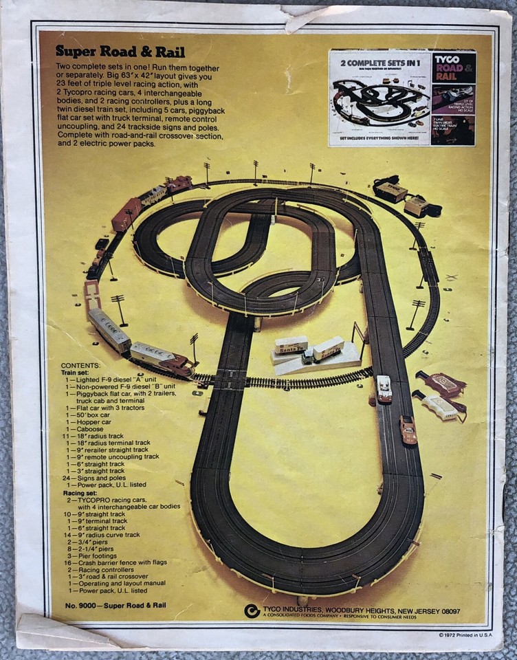 1972 Tyco HO Model Electric Train & HO Slot Car Catalog | eBay