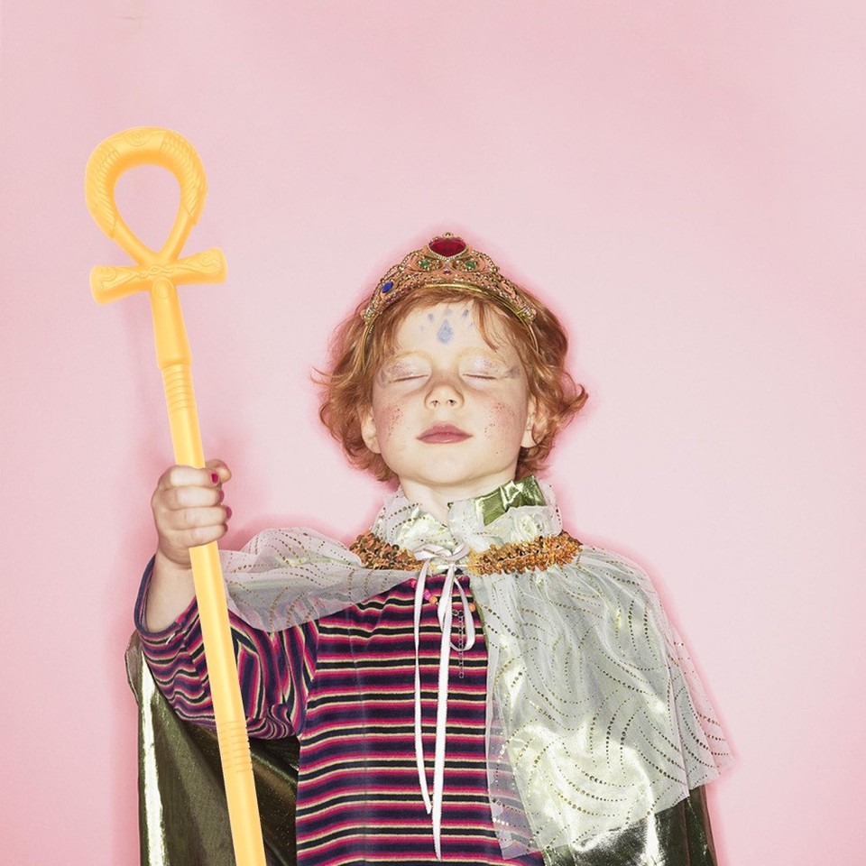 Gold Ankh Cane Pharaoh Scepter Egyptian Staff Halloween Prop | eBay UK