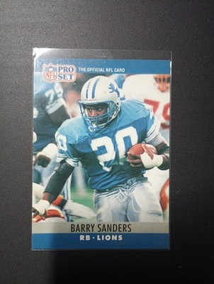 1990 Pro Set - Barry Sanders #102 | eBay