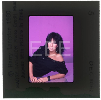 CHER Music Singer Movie Actress Model Harry Langdon Transparency w ...