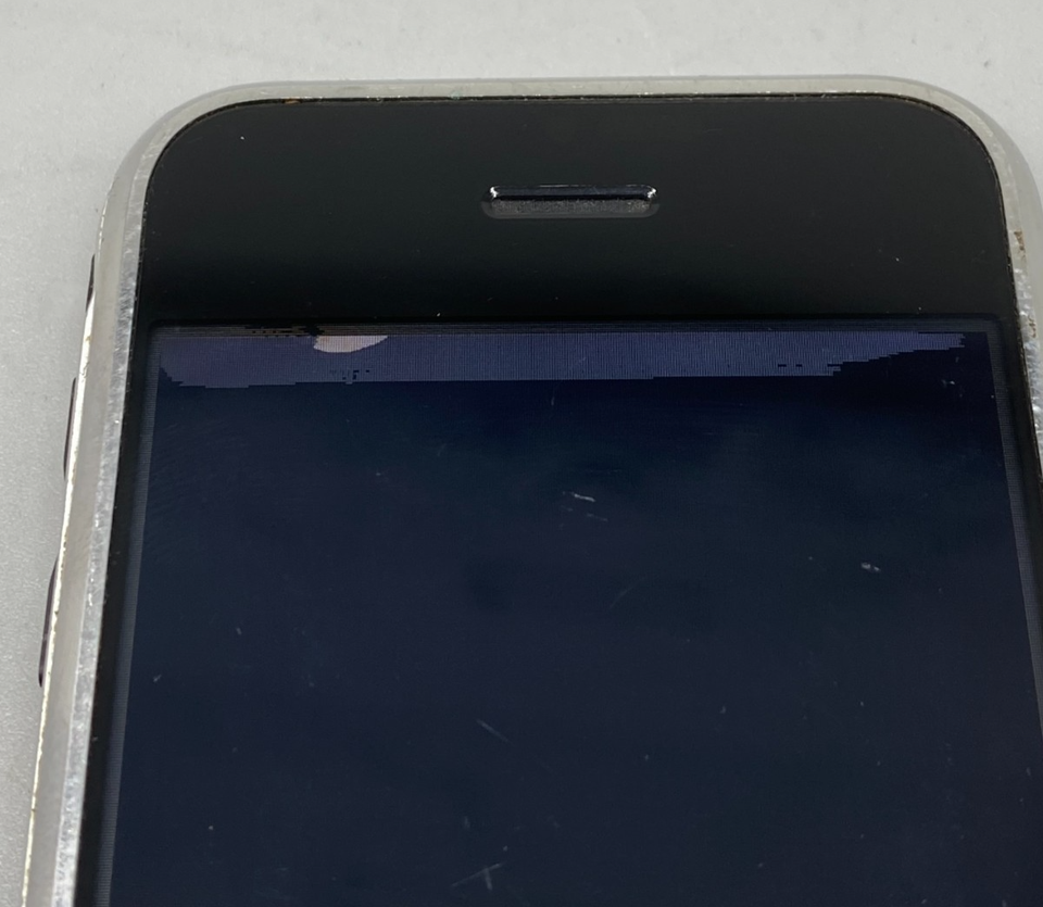 Apple iPhone 1 Gen A1203 16GB Silver Smartphone AT&T ONLY -C/See photo ...
