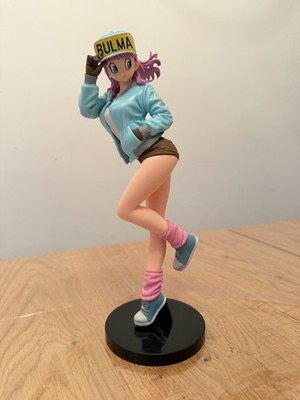 Hot! Anime Glitter & Glamours PVC Figure Bulma Blue New No Box | eBay