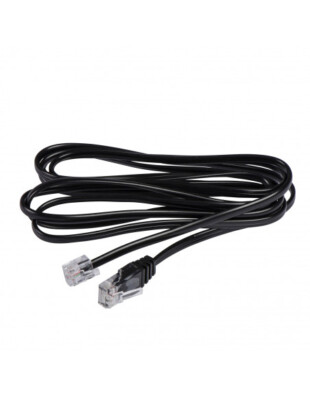 LexCom Home Performance cordon téléphone RJ11-RJ45 2m noir SCHNEIDER ...